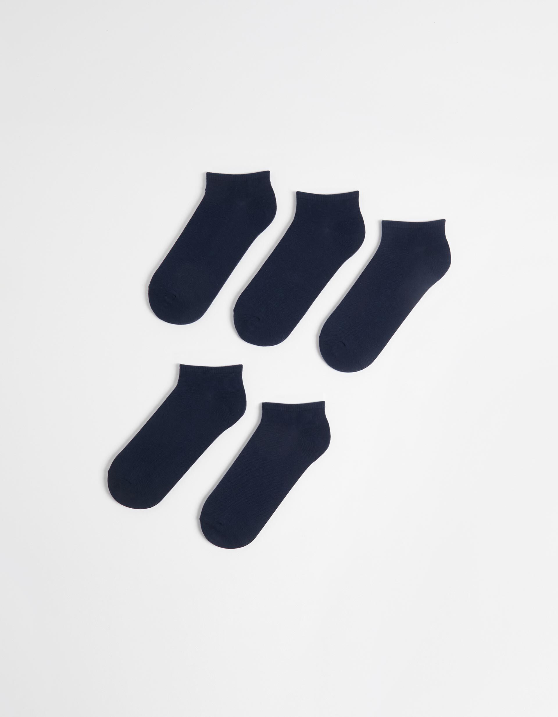 Pack 5 Pares de Meias, Homem, Azul escuro | MO Online