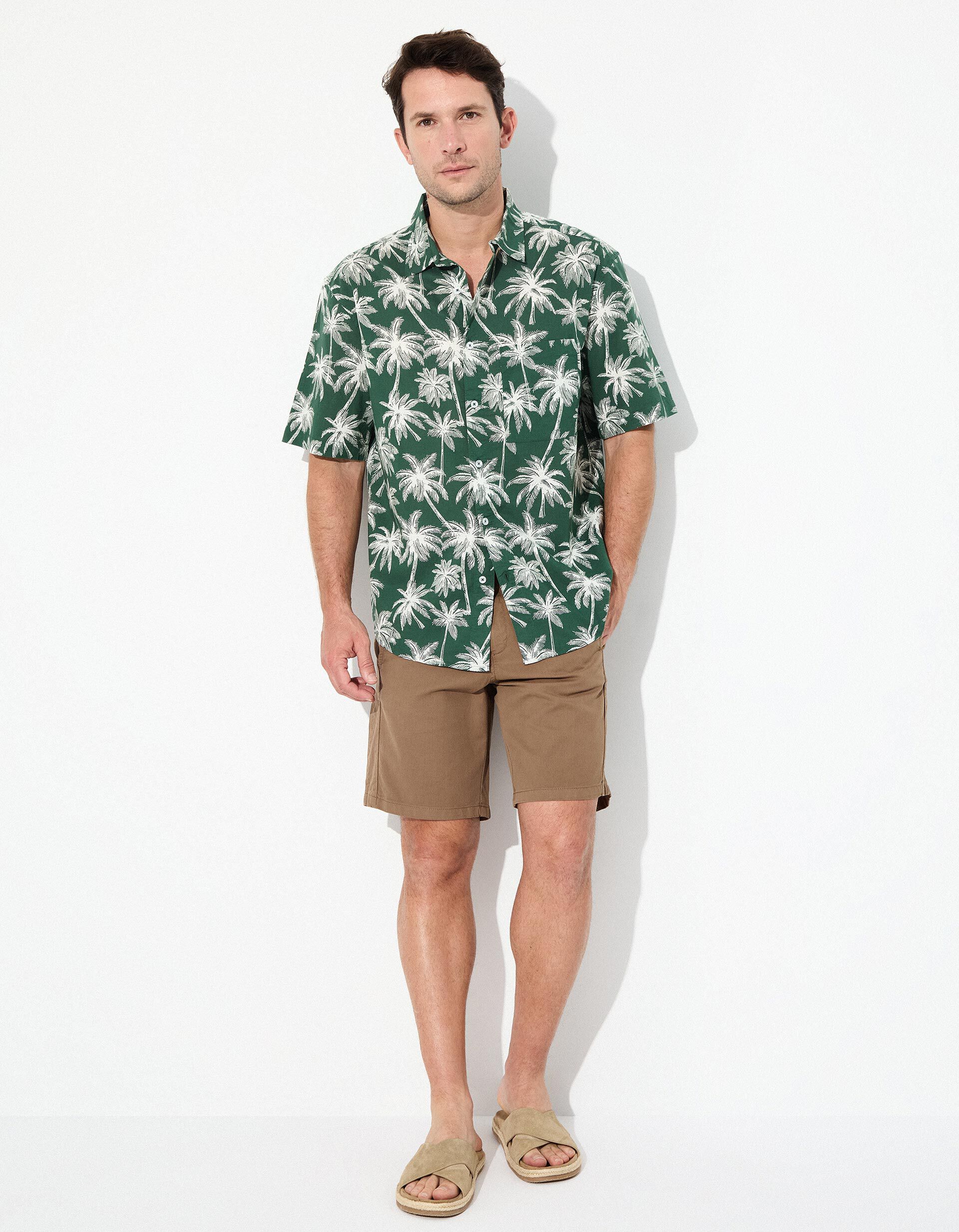 Calções, Homem, Castanho | MO Online