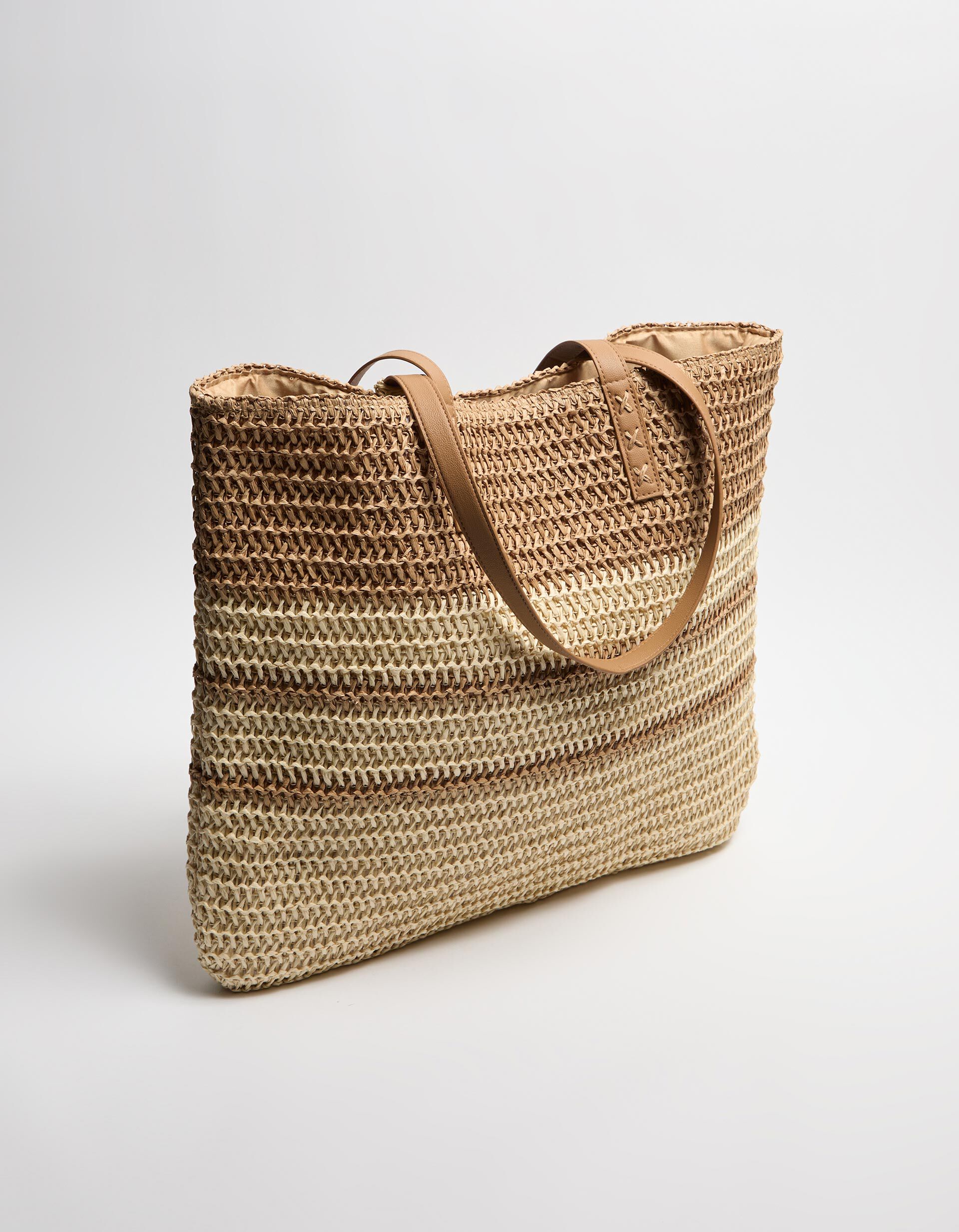 Mala de Praia, Mulher, Bege | MO Online