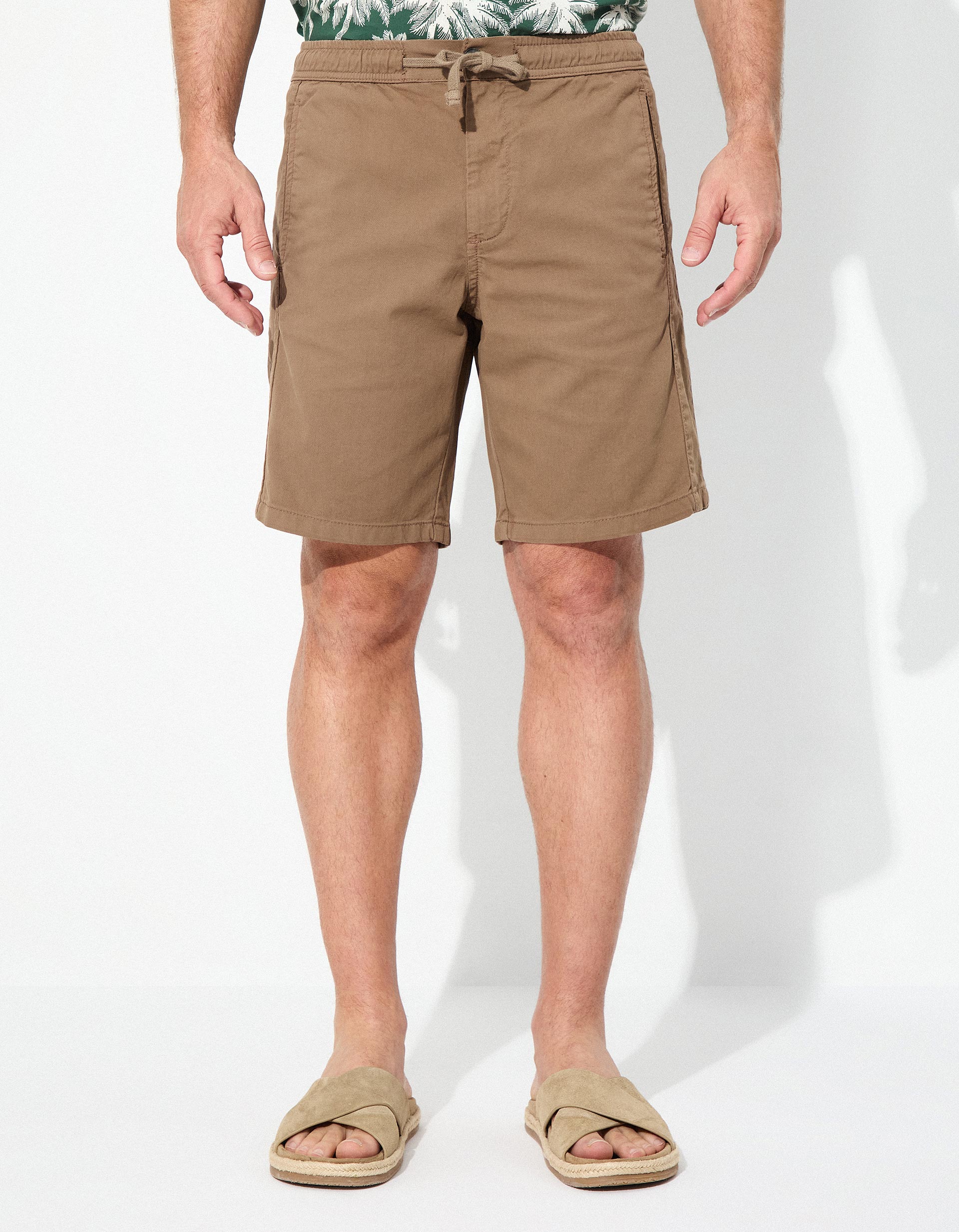 Calções, Homem, Castanho | MO Online