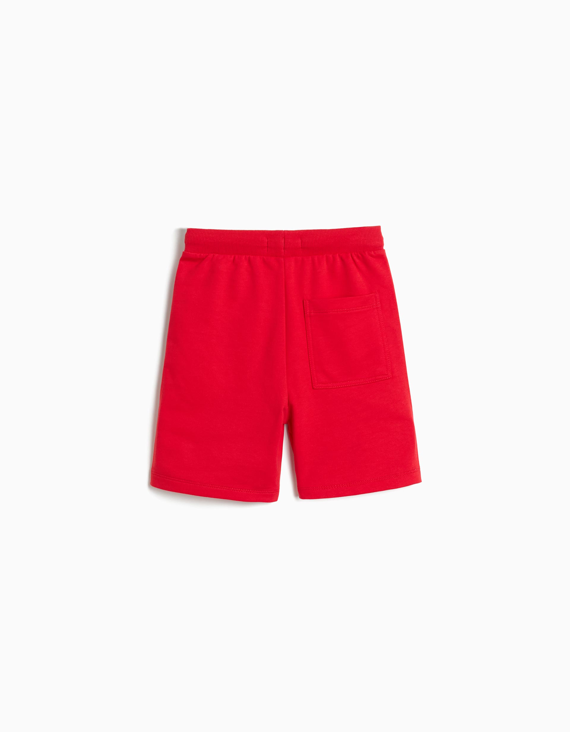 Calções Fleece, Menino, Vermelho | MO Online