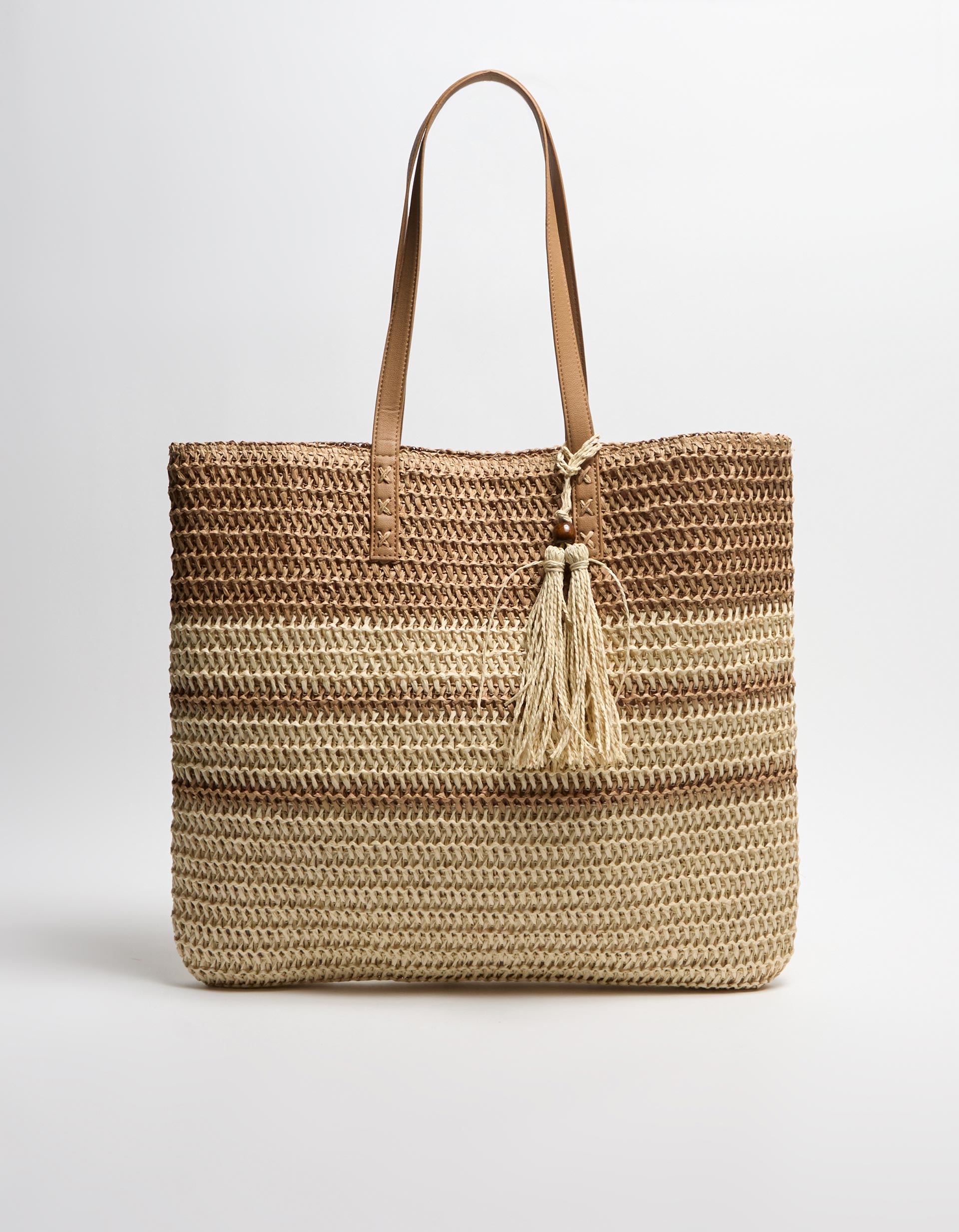 Mala de Praia, Mulher, Bege | MO Online