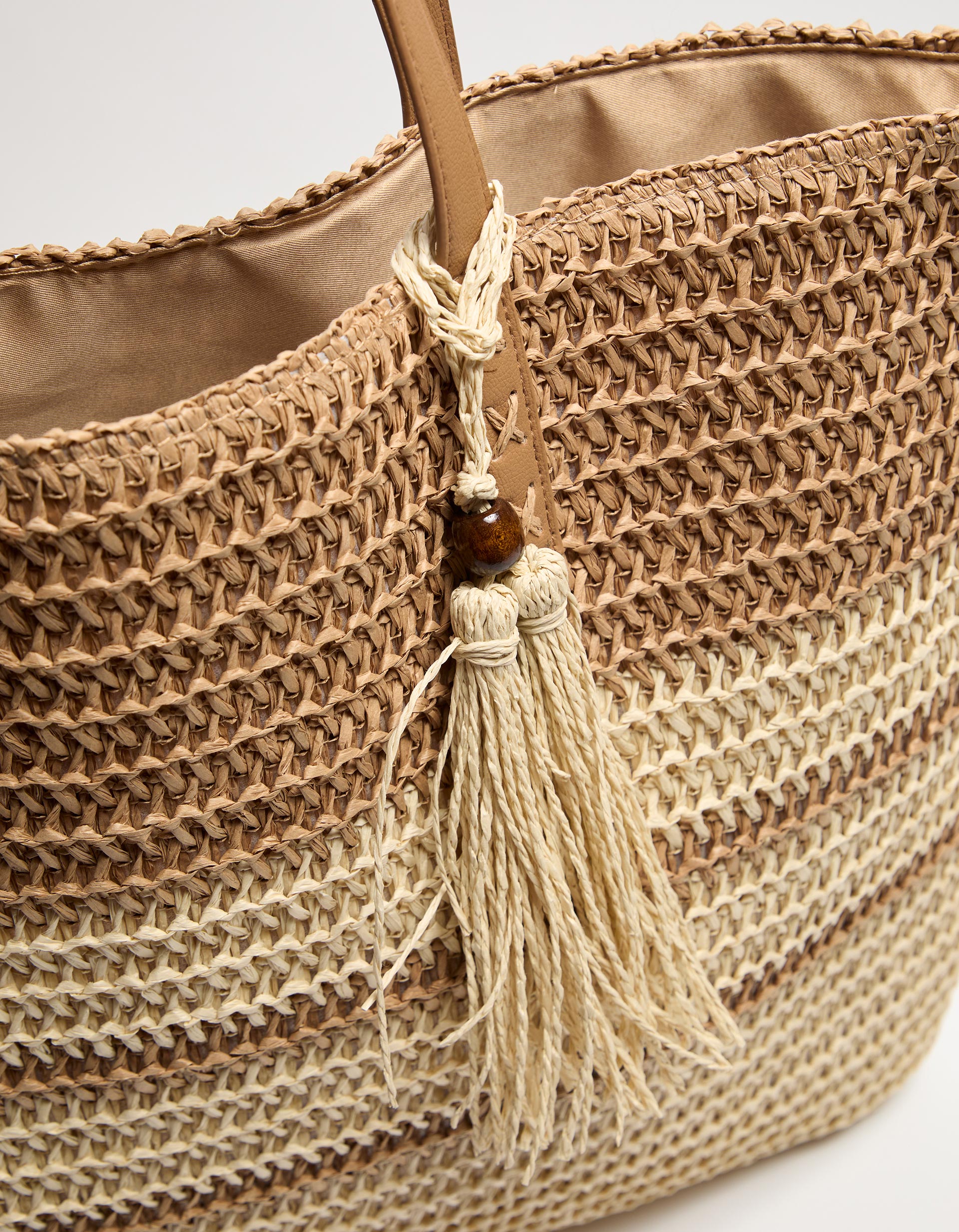 Mala de Praia, Mulher, Bege | MO Online