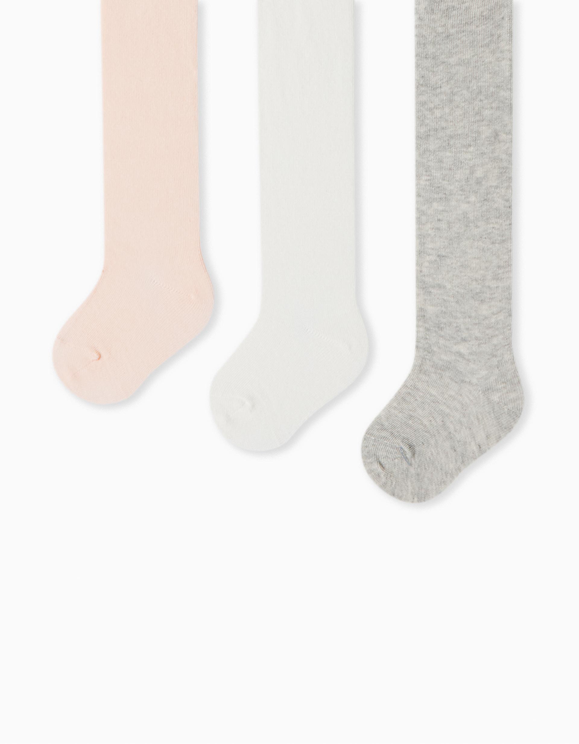 Pack 3 Pares de Collants, Bebé Menina, Multicor | MO Online