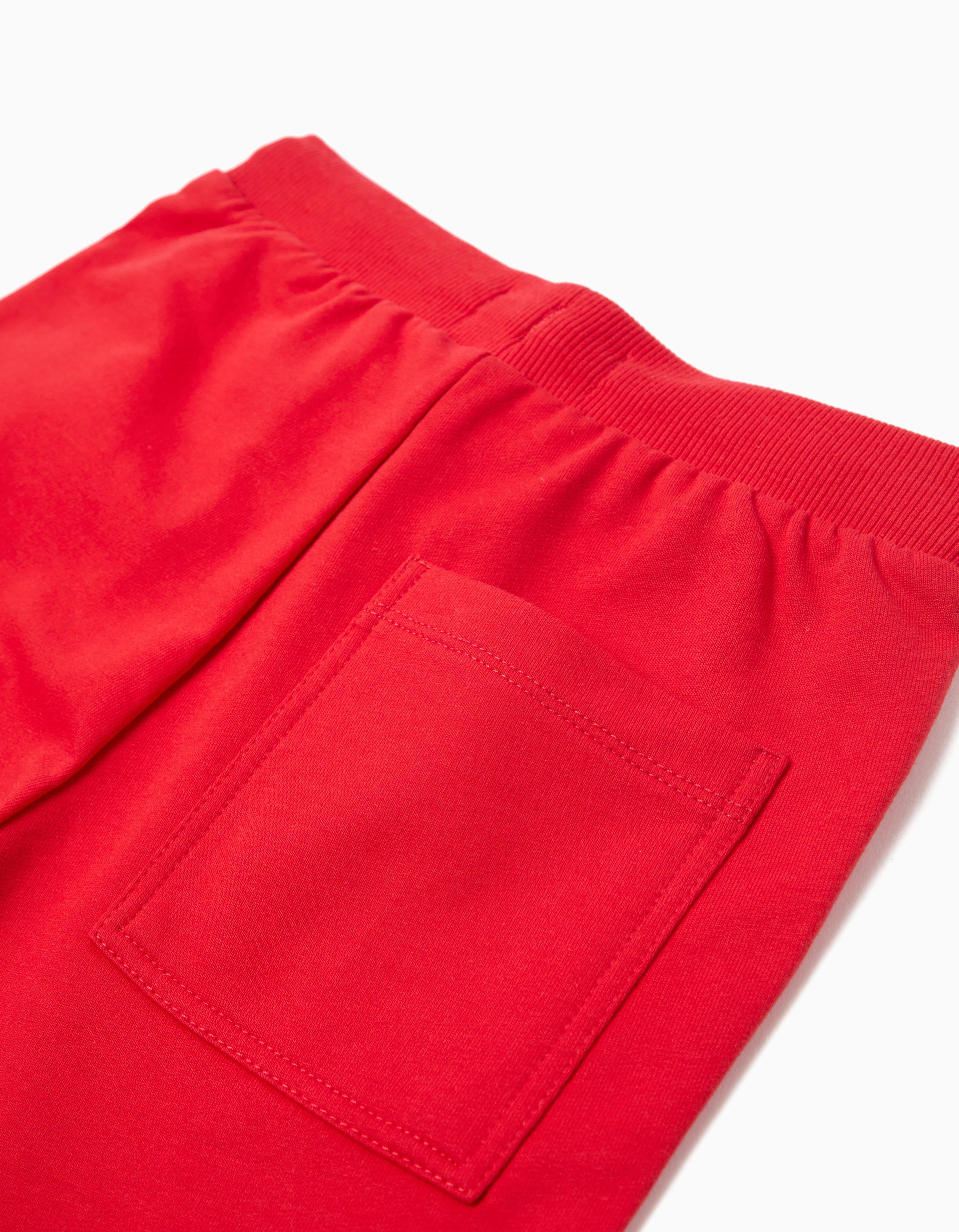 Calções Fleece, Menino, Vermelho | MO Online
