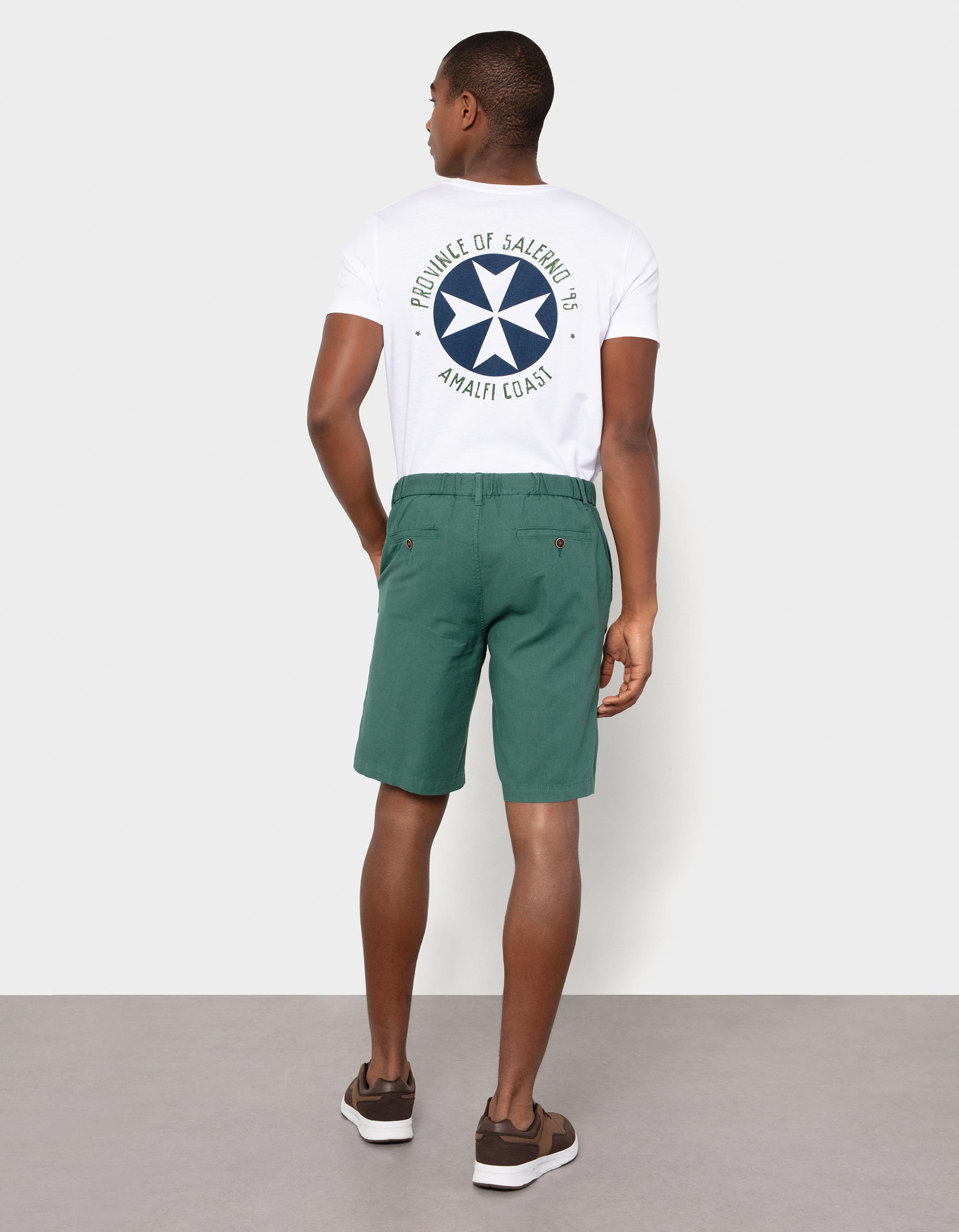 Calções com Linho, Homem | MO Online