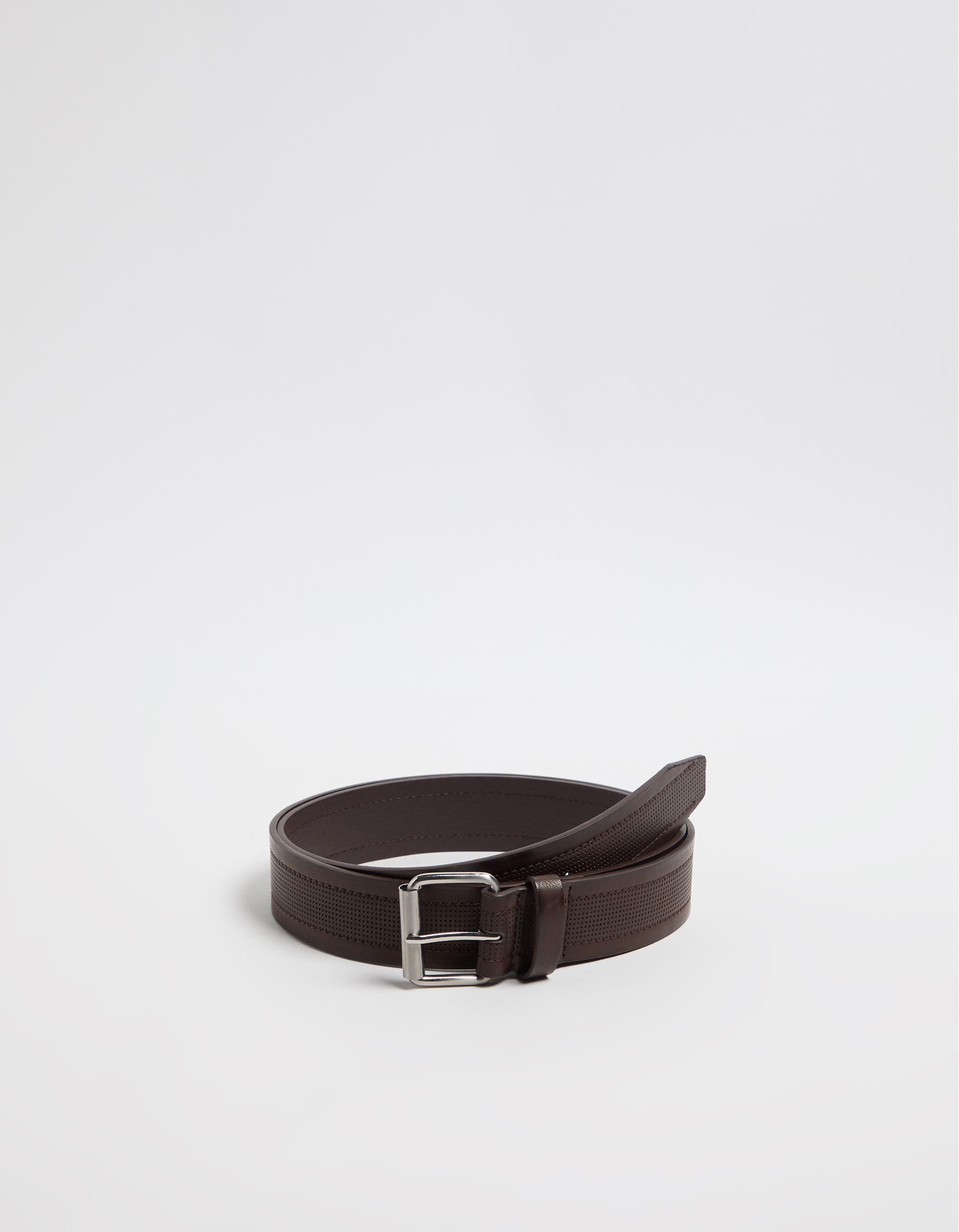 Cinto Microperfurado, Homem, Castanho | MO Online