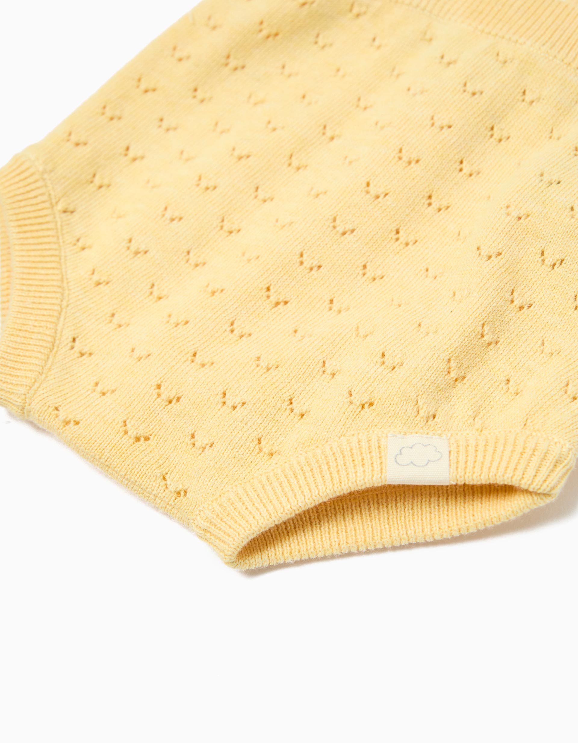 Calções de Malha, Recém-Nascido, Amarelo Claro | MO Online
